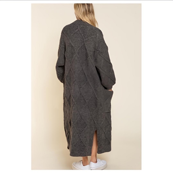 POL | Sweaters | Sold Elsewhere Host Pick Pol Longline Cable Knit ...
